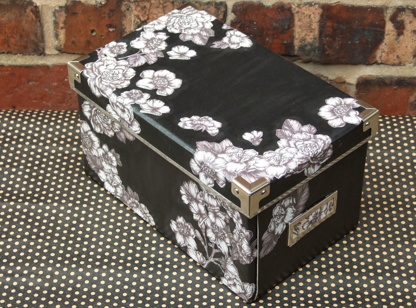 Diy Decoupage Storage Boxes Gathering Beauty