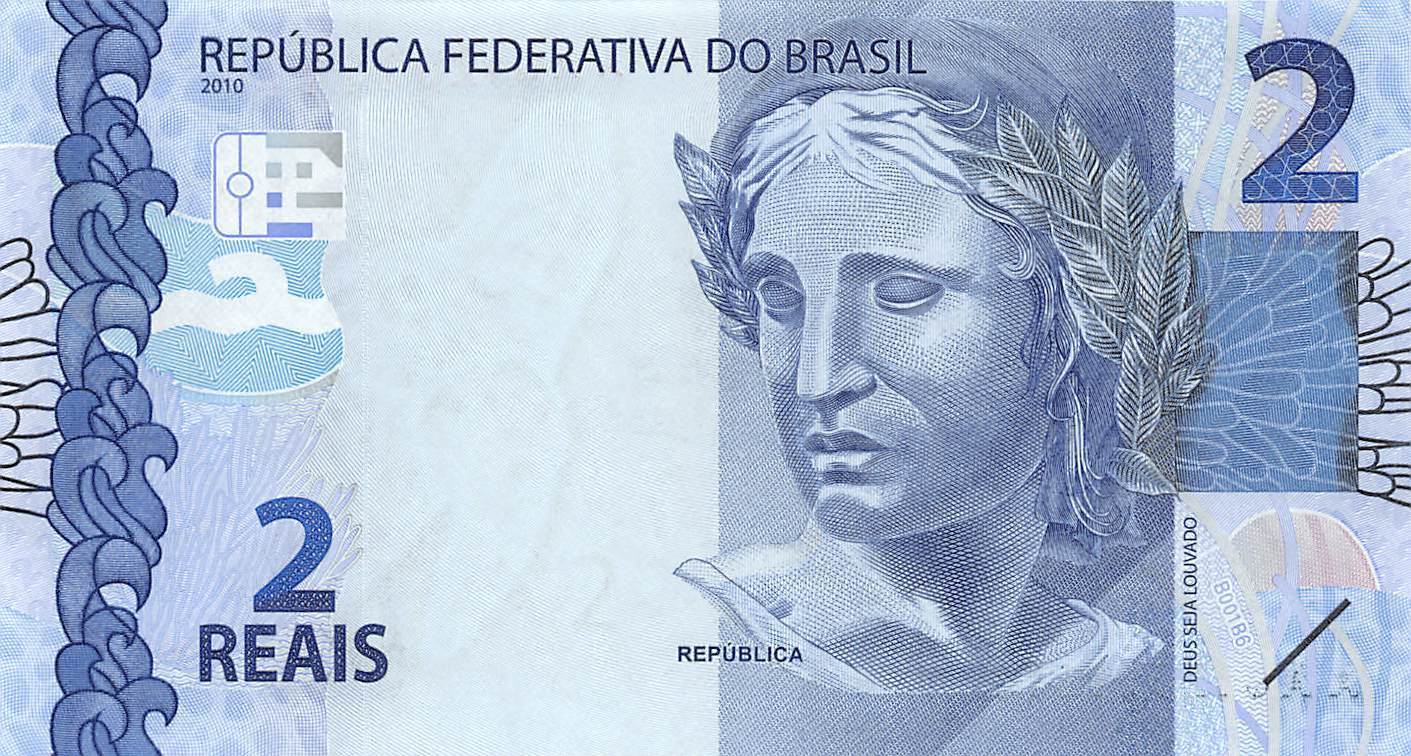 My Currency Collection: Brazilian Currency 2 Reals banknote 2010 ...