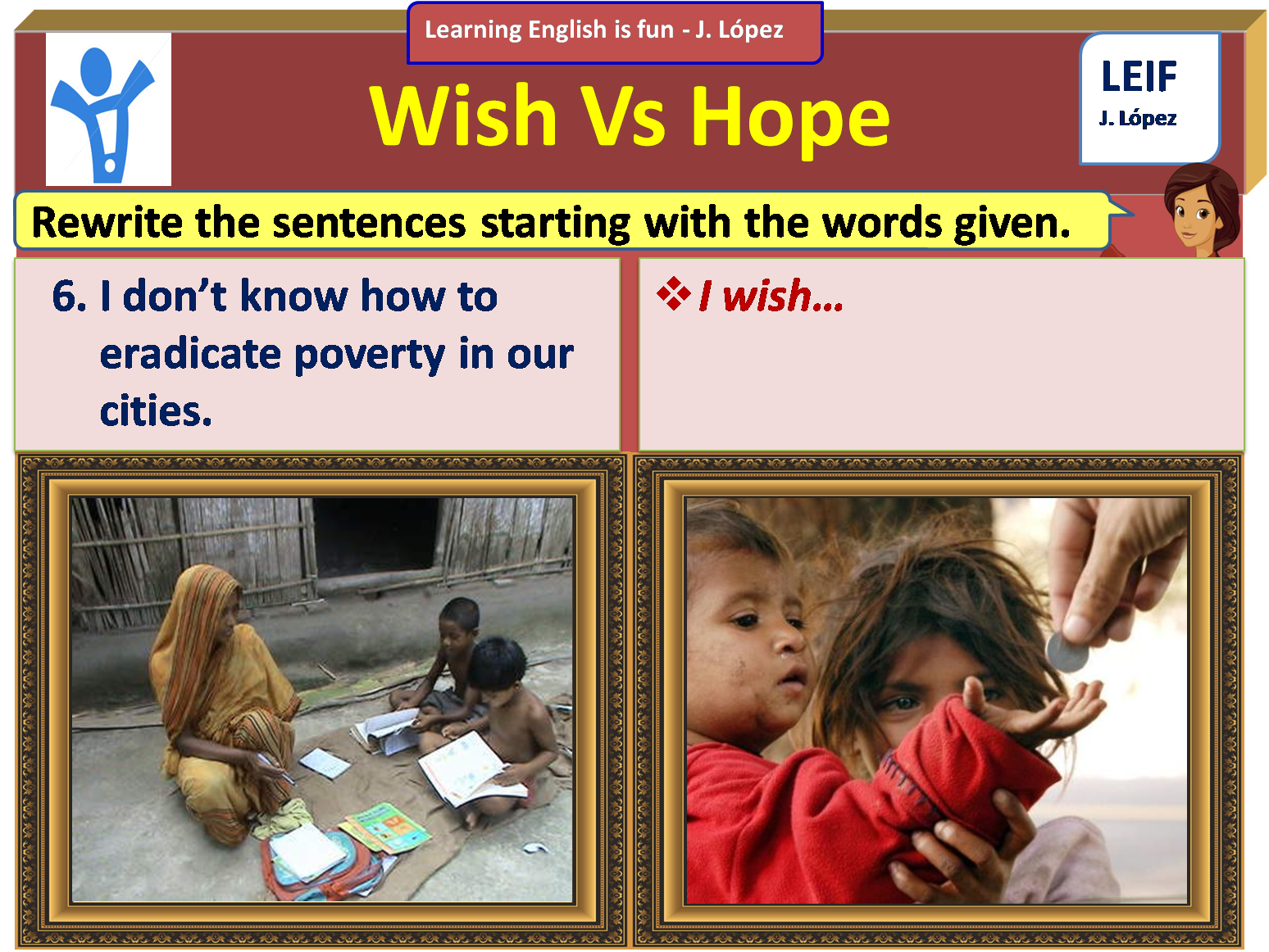 High Intermediate Level : U5: Wish Vs Hope