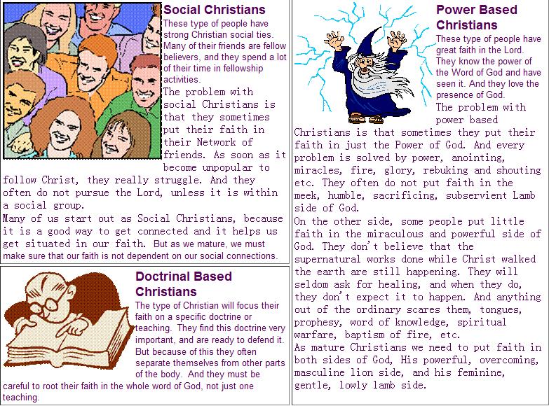 Yapdates: A Spiritual Odyssey: 19 Types of Christians