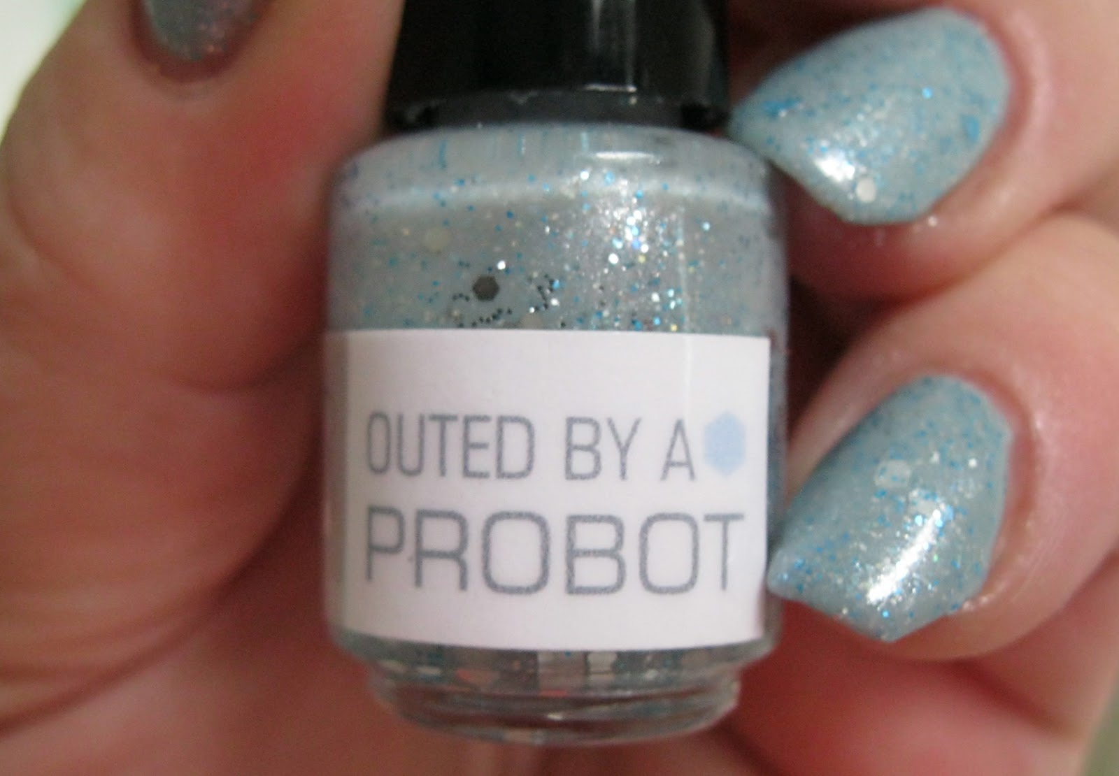 Lacquer Slacker Liz: China Glaze Sea Spray and NerdLacquer Outed by a ...