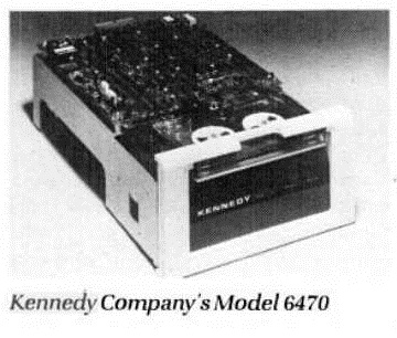 Microtech M1 Series: Kennedy 6450/6455 QIC Tape Drive? - Data Format ...