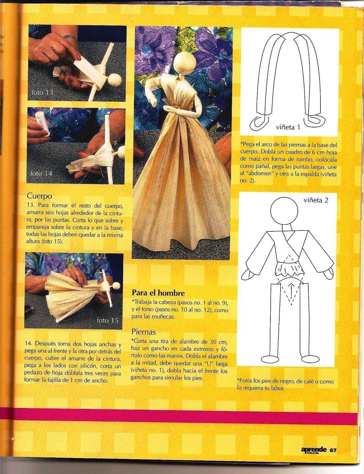 Очень красивые пастушки из листьев кукурузы