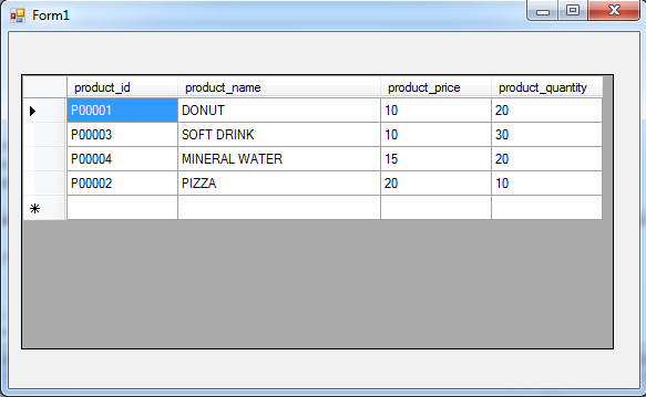 How To Set Column Width DatagridView VB Net 2013 - Belajar VB 6.0 dan ...