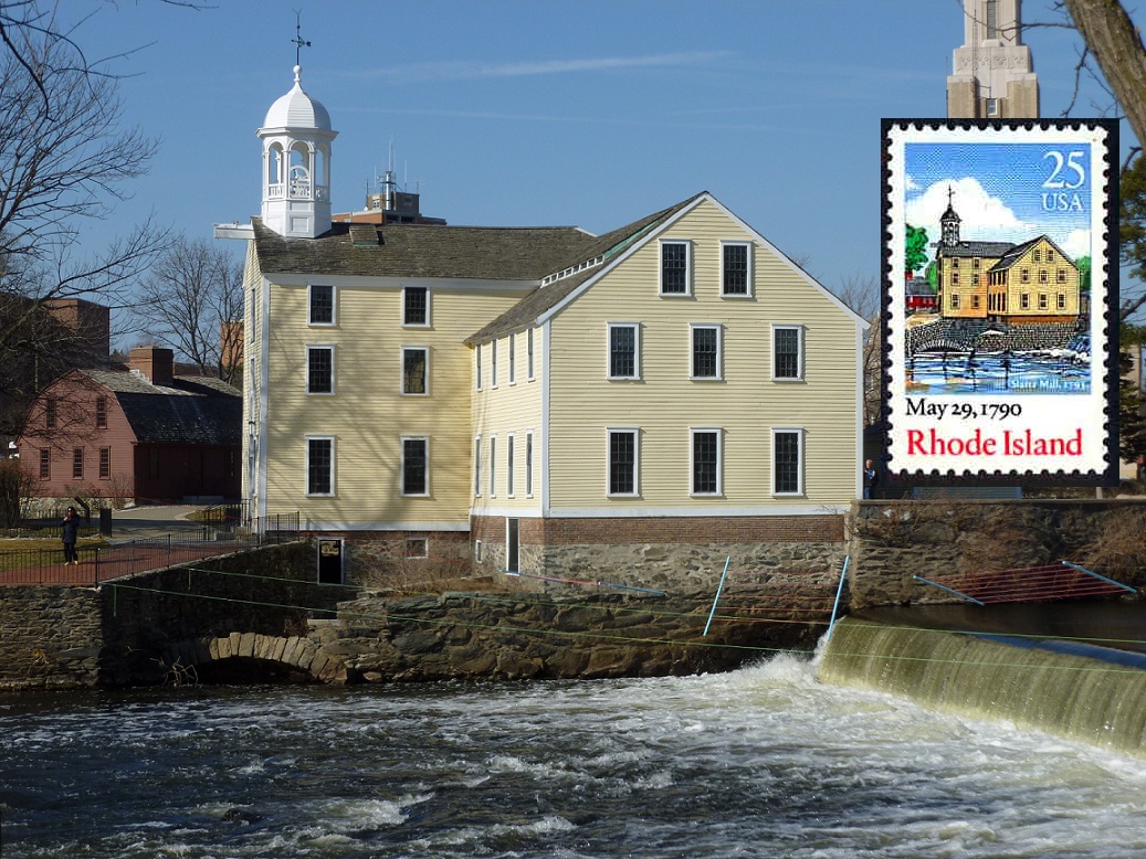 Samuel Slater Water Powered Textile Mill