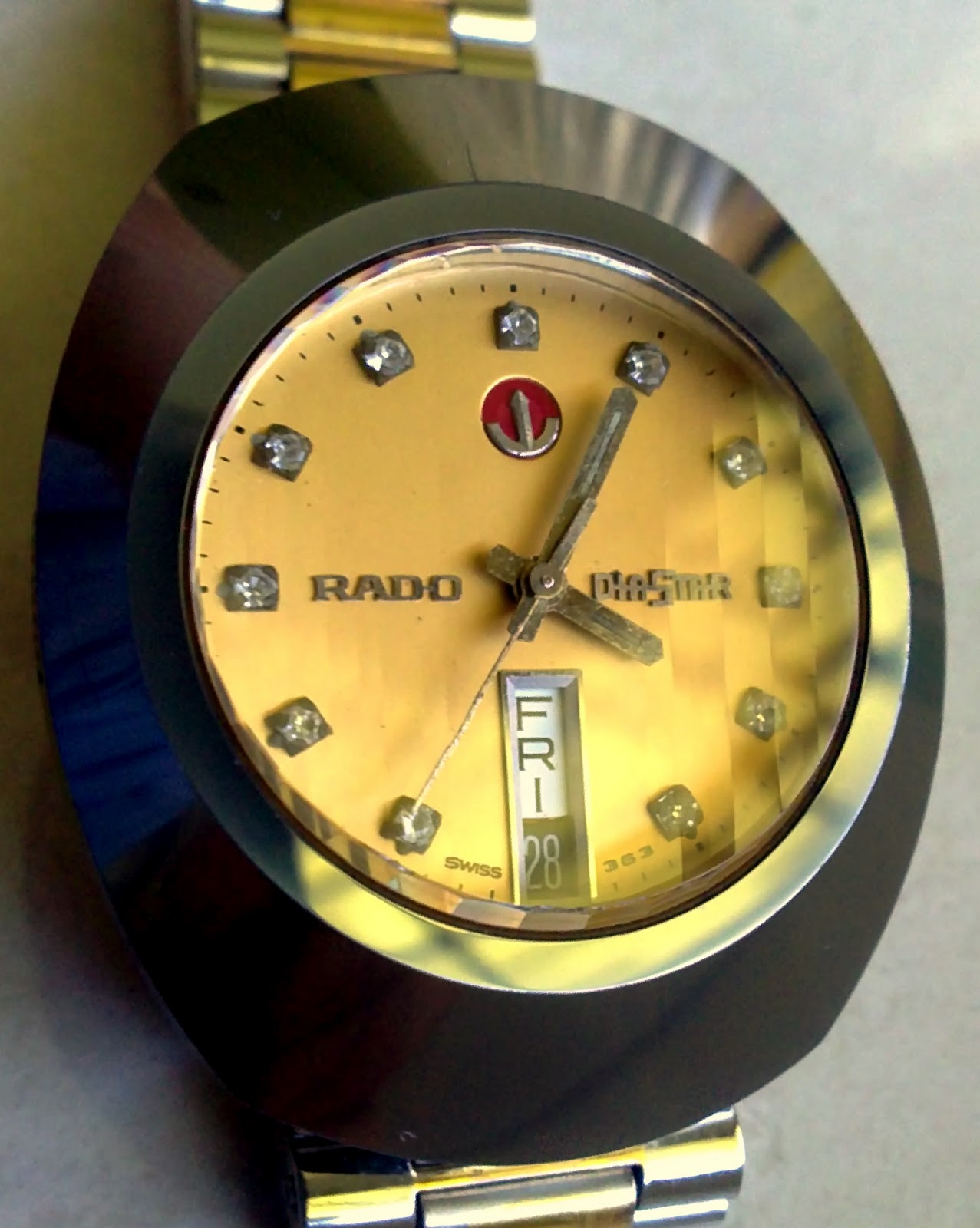 koleksijampecks: Jam 4 Rado Diastar Watch