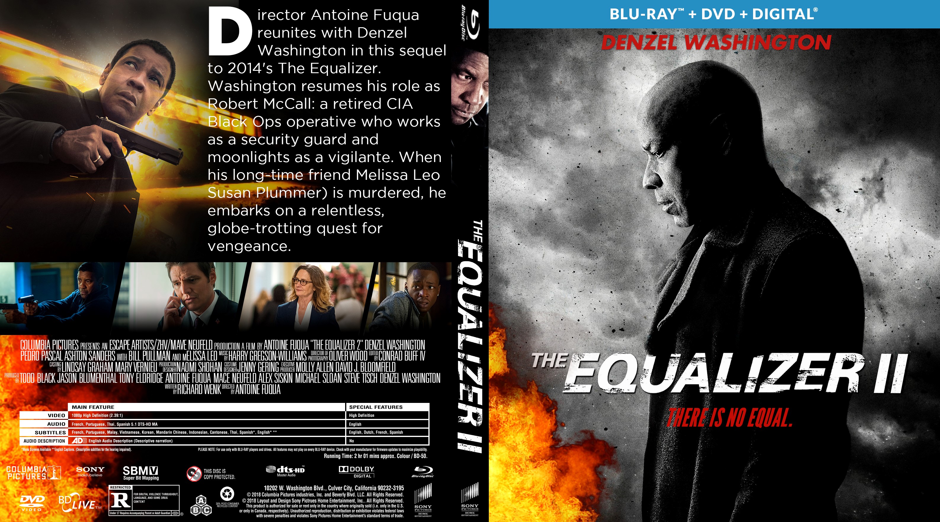 The Equalizer Dvd Cover