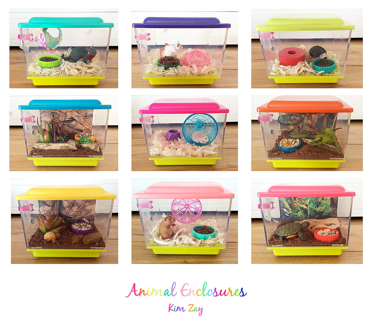 AG Design | Craft | Create: The Animal Enclosures are done!