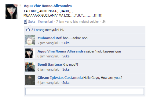 Status Alay Facebook Terbaru | cadas