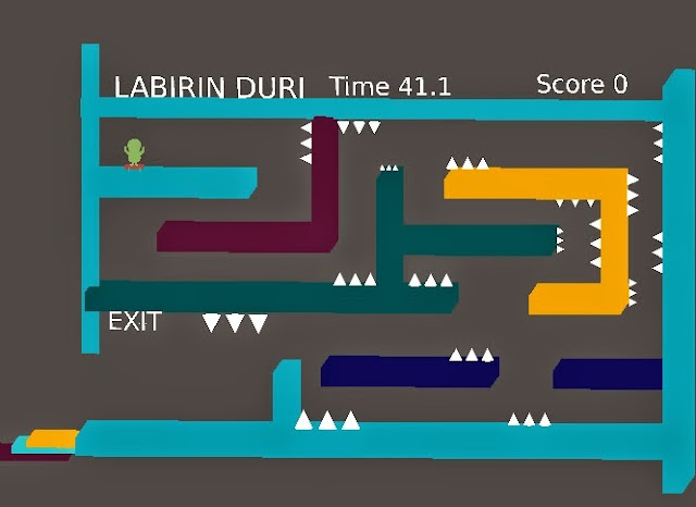 Game Sederhana Pada Blender: Labirin Duri