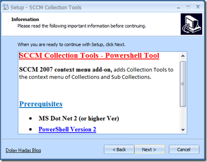 System Center Configuration Manager: SCCM Tools : Collection Context ...