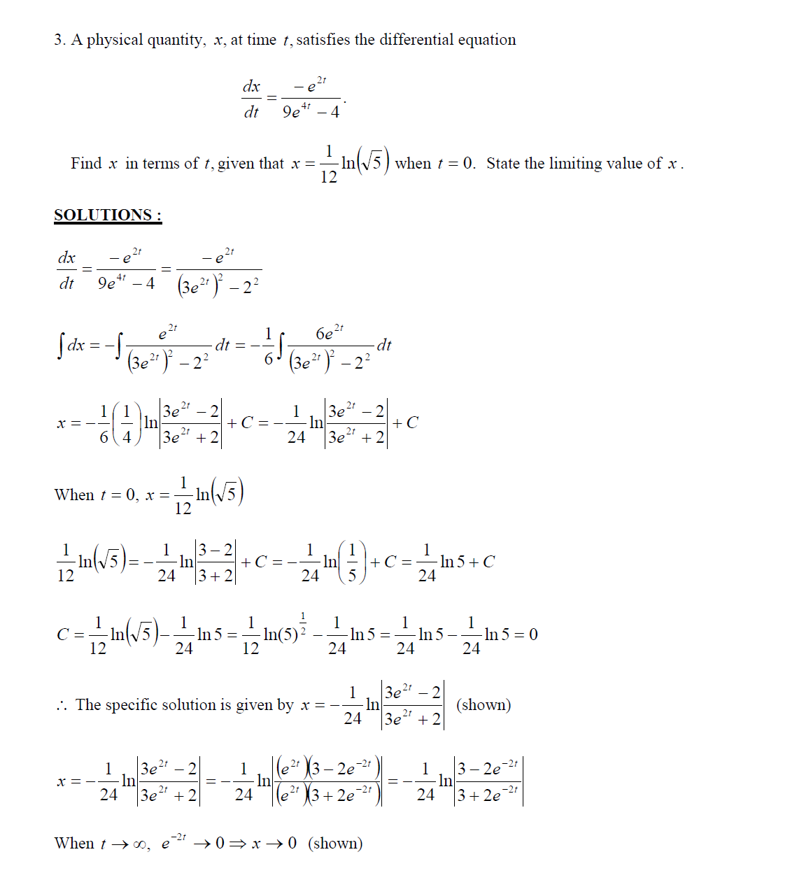 A Level JC H2 Maths Tuition - White Group Mathematics