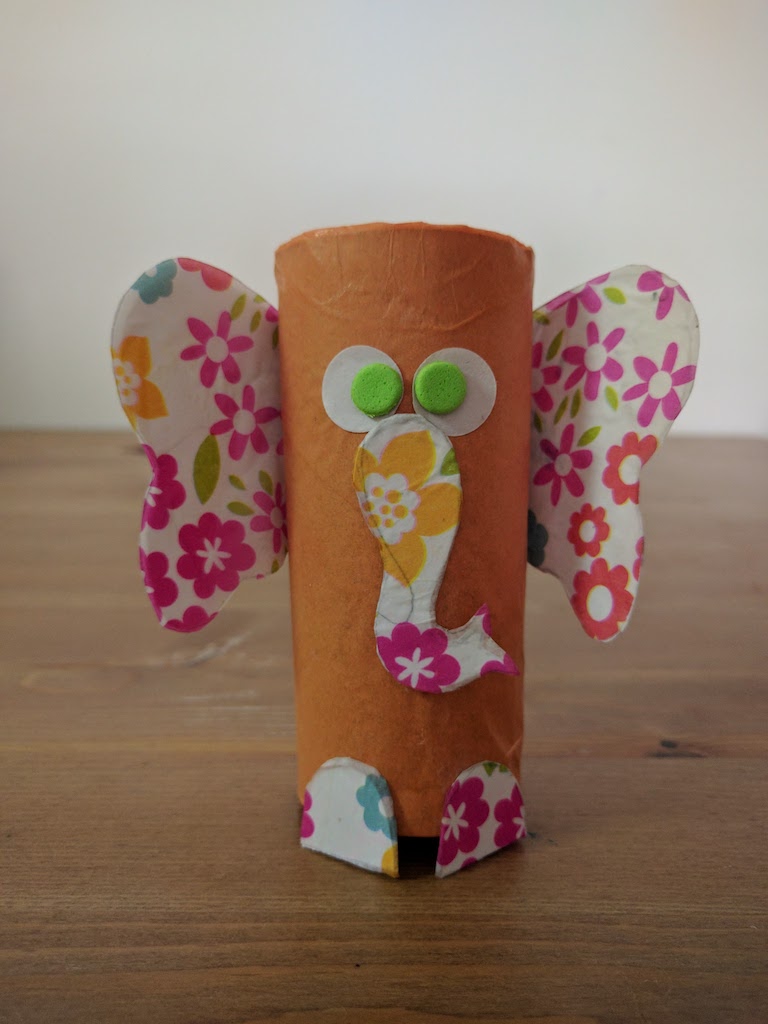 Cardboard Tube Elephant Craft - The Joy of Sharing