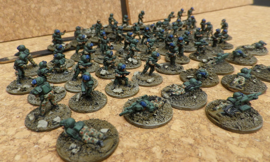 Gunners wargaming: 15mm Colonial Marine Infantry