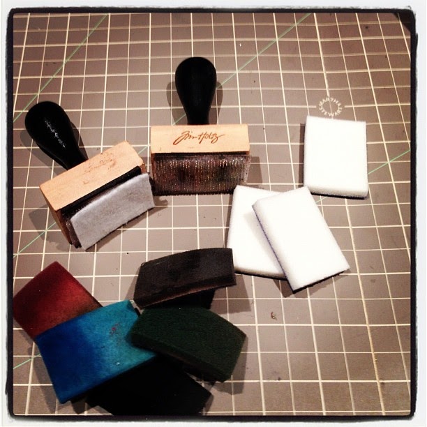 Tutorial; Making Sponge Blocks for your Distress Inks