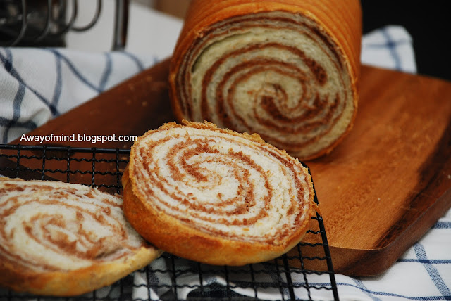 Awayofmind Bakery House: Marble Chocolate Wheel Bread 大理石车轮面包 （65C ...