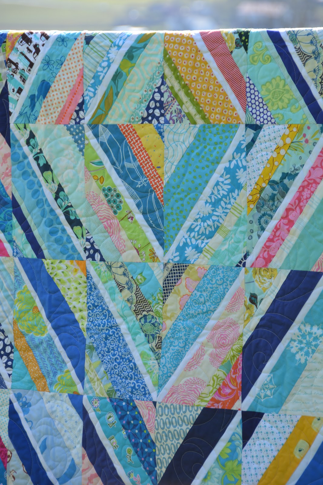Quilt it: fractured diamond