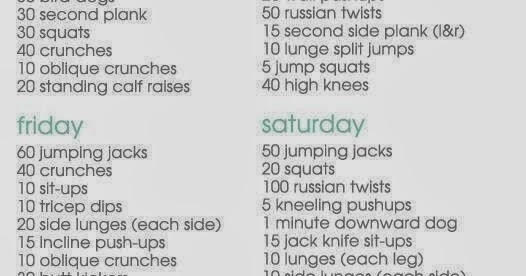 Time to Get Fit!: 10 Week Workout Plan