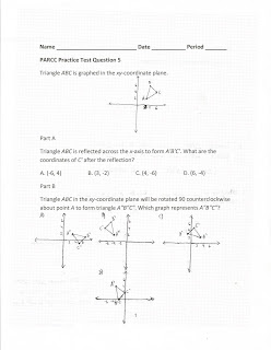 Geometry, Common Core Style: PARCC Practice Test Question 5 (Day 148)