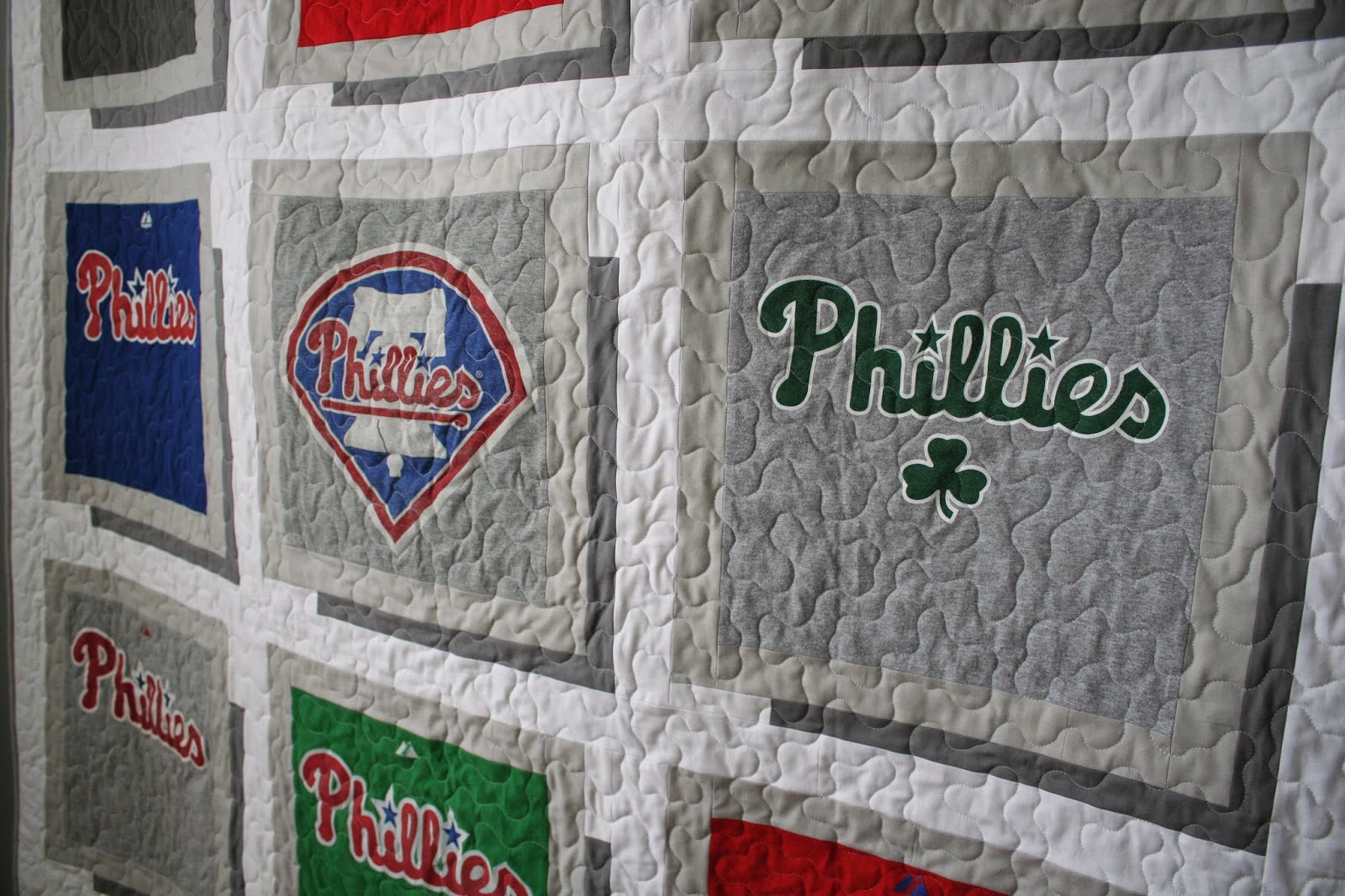 Oh' Brother !: Phillies baseball quilt