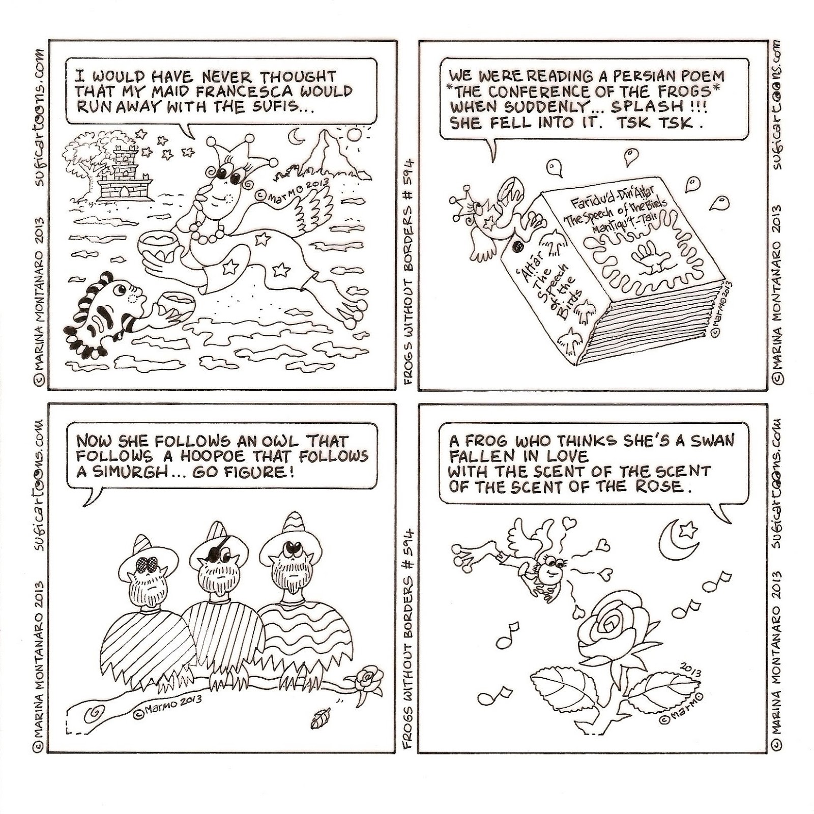 FROGS Without Borders: A Splash in the Poem