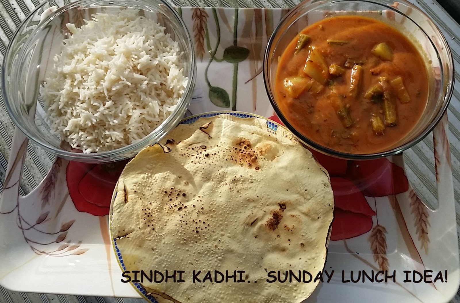 A Gourmet Meal: SINDHI KADHI.. Ideal Sunday Lunch!