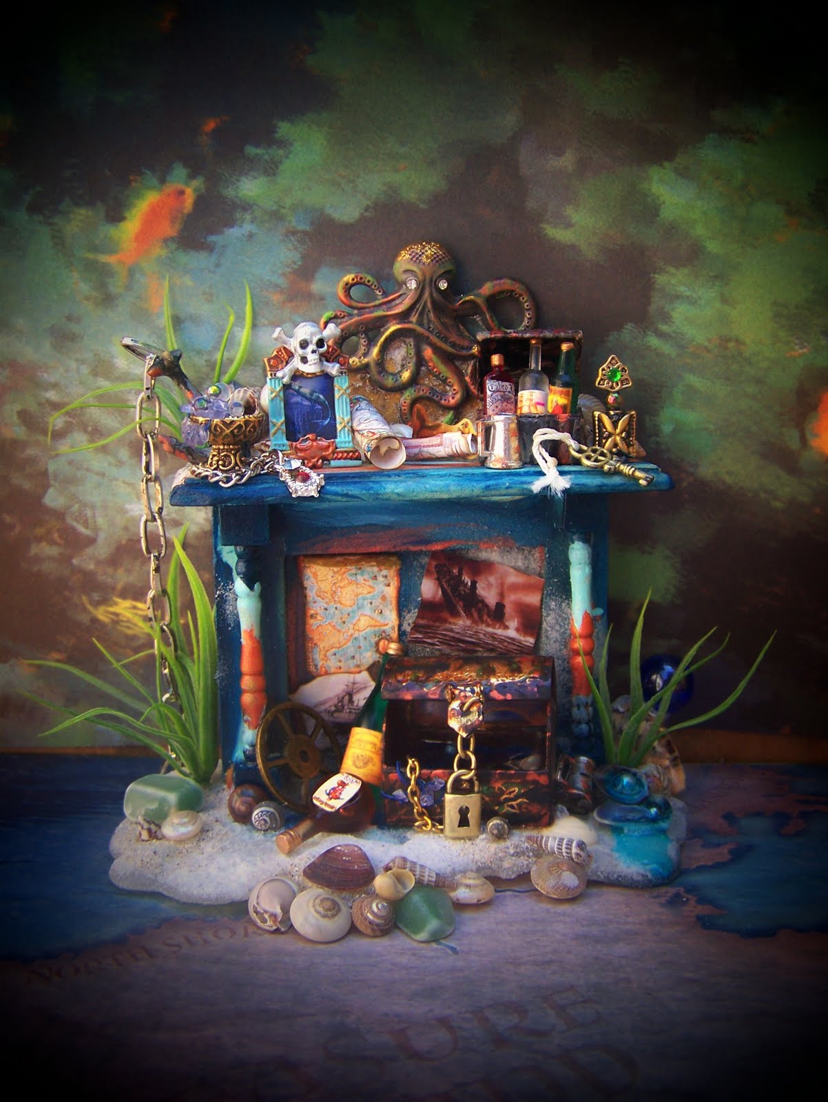 19th Day Miniatures Works in Progress: Dollhouse Miniature Steampunk ...