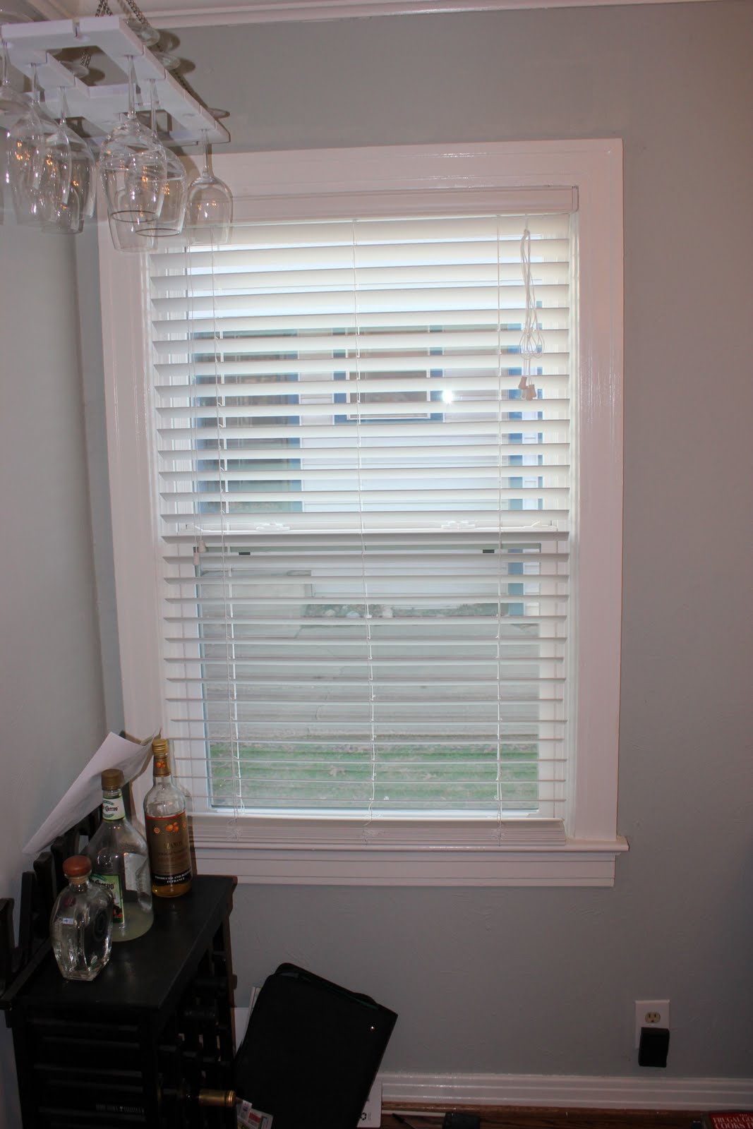 Blinds, Drapes, Occasional Table, OH MY!!! - Mom Time on a Dime