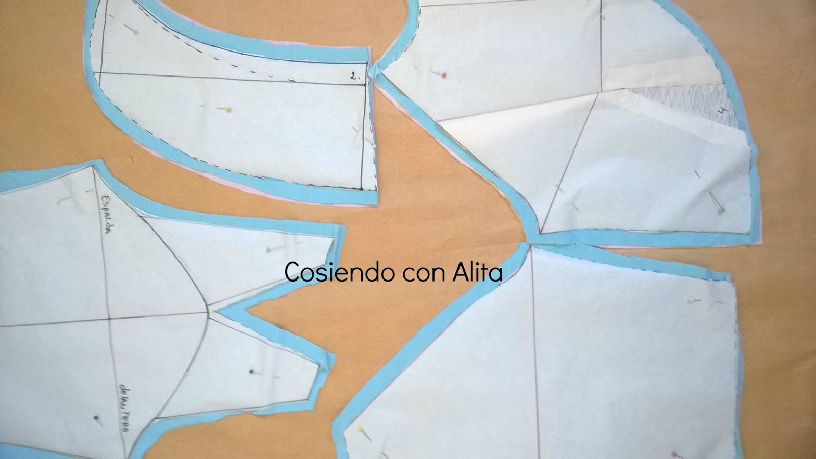 Cosiendo con Alita: CHAQUETA CON MANGA RANGLA.