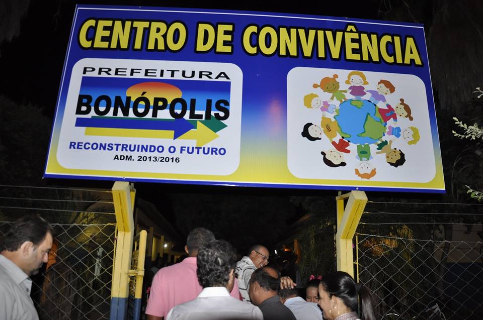 JÚLIO DA RETÍFICA: INAUGURAÇÕES DAS OBRAS, NA CIDADE DE BONÓPOLIS.