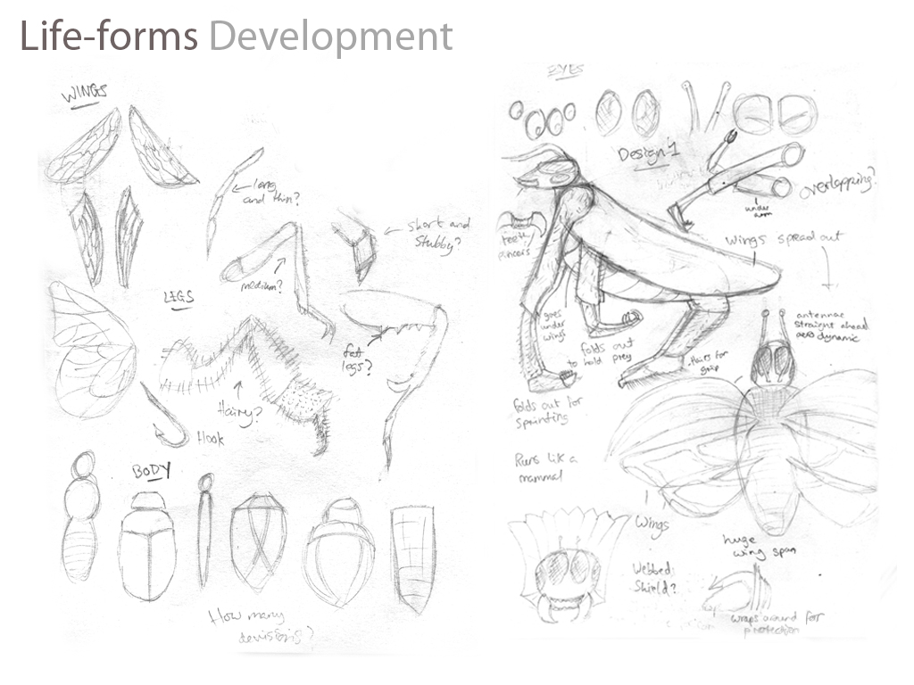 Alex Edmonds: Life-forms Development