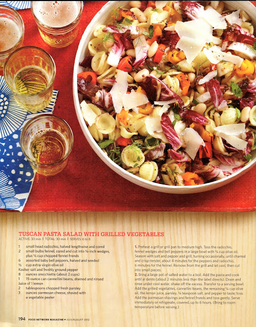 marcus hay fluff N stuff: Food Network Magazine/ Pasta Salads