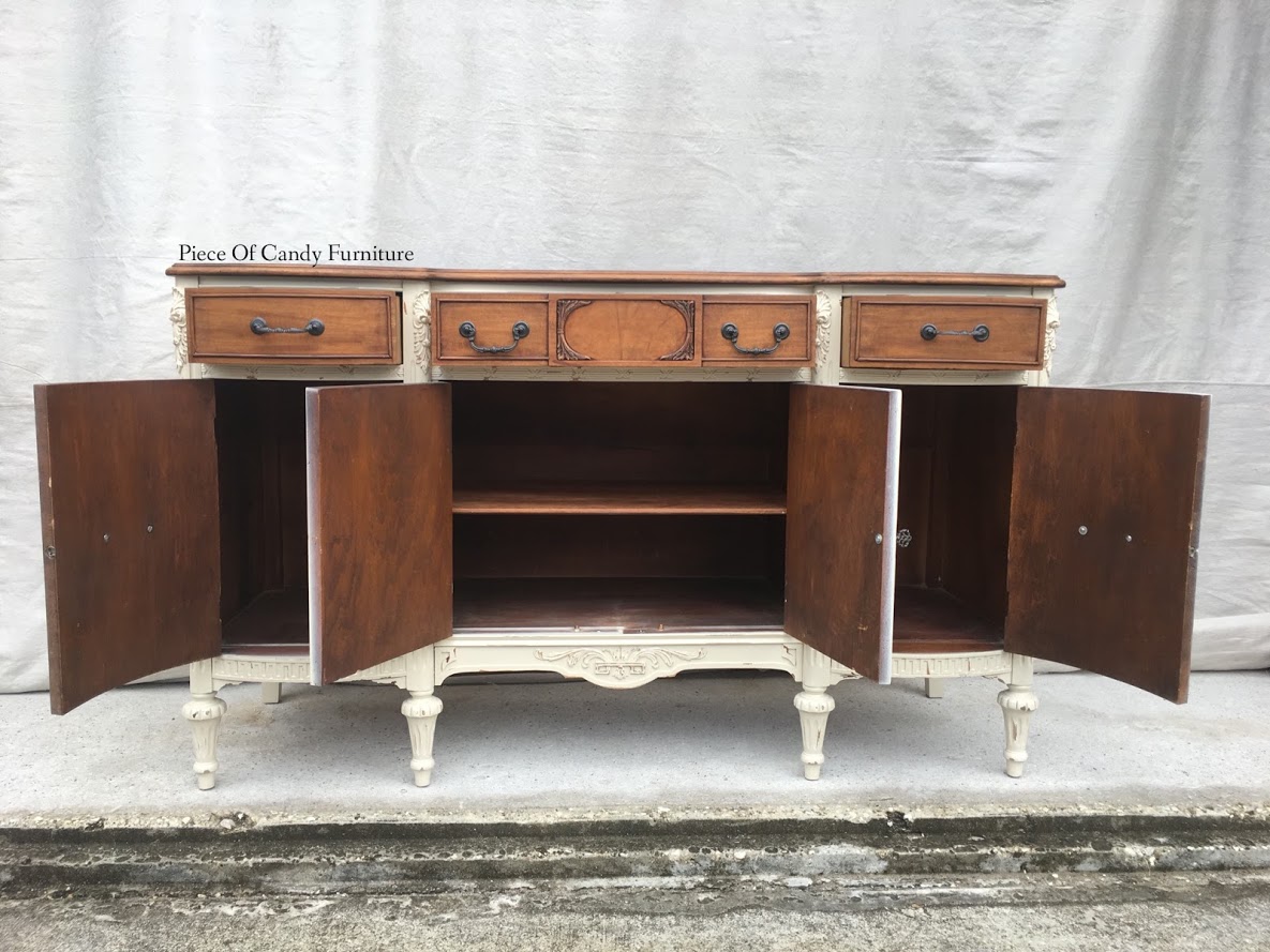 Piece Of Candy Furniture: Antique Buffet in Linen...