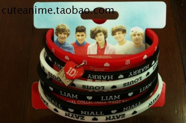 PRE ORDER ONE DIRECTION WRISTBAND | Bijoux Accessories