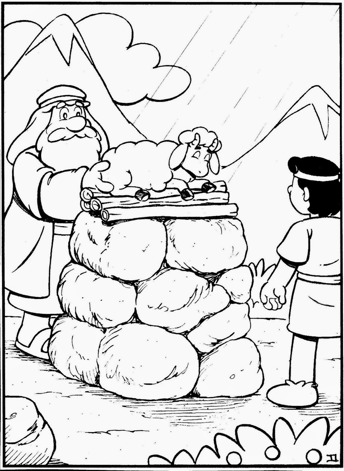 Lección 8: Una Prueba para Abraham | Historias Biblicas Para Niños