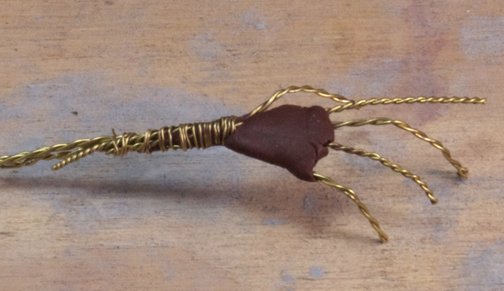 Lori Kiplinger Pandy Sculpture: Preparing board and Truform armature