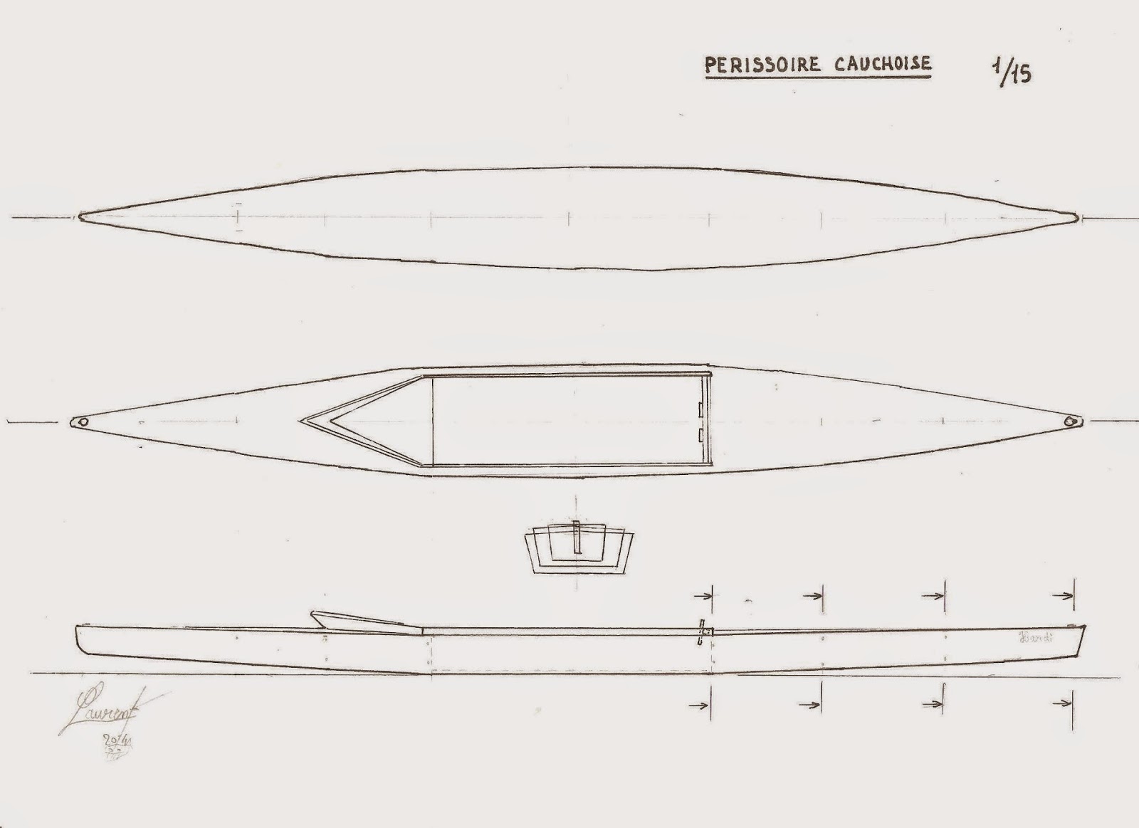les poissons des arbres: Périssoire cauchoise