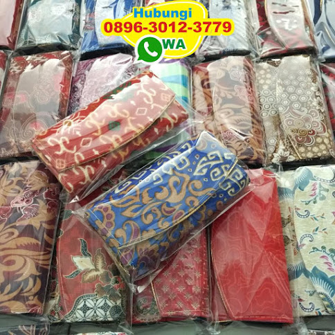 Souvenir Dompet Batik Besar Spesial | Souvenir Pernikahan