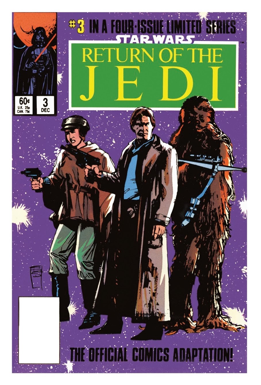 Marvel Comics of the 1980s: 1983 - Star Wars: Return of the Jedi Covers ...