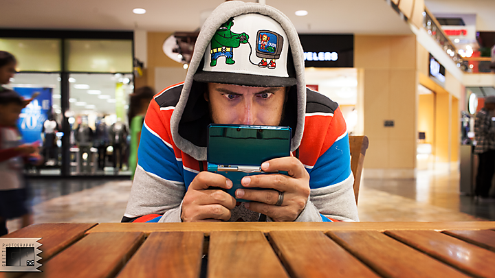 101 Self Portraits: 003/101 Still a bit of a gamer...