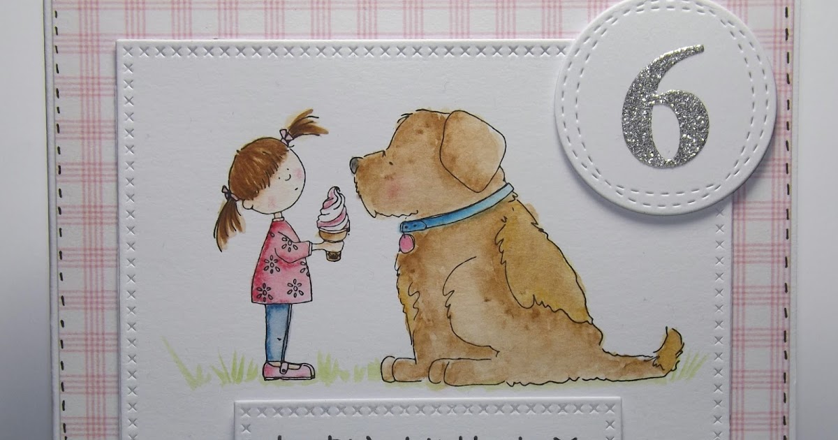 Ruby-Dooby-Doo Crafts: Alexandra's Birthday card