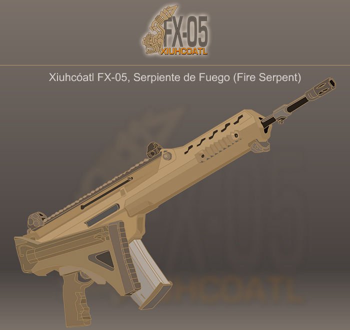 VIDEO Y FOTOGRAFÍAS; Así es el FX-05 el fusil que portara el ejercito a ...