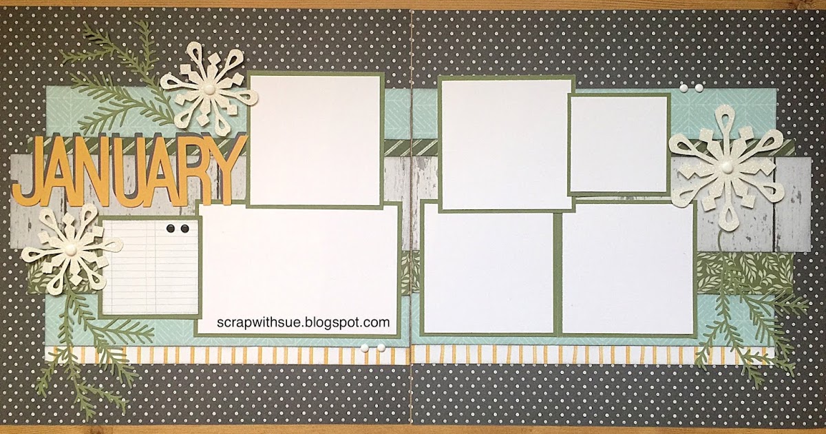Scrap with Sue: January Club Kit #2 - Seasons