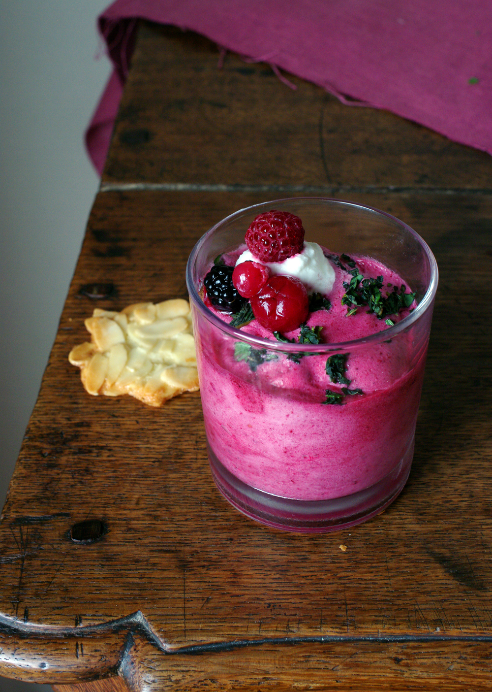 The Wandering Girl: Mousse rafraîchissante aux fruits rouges