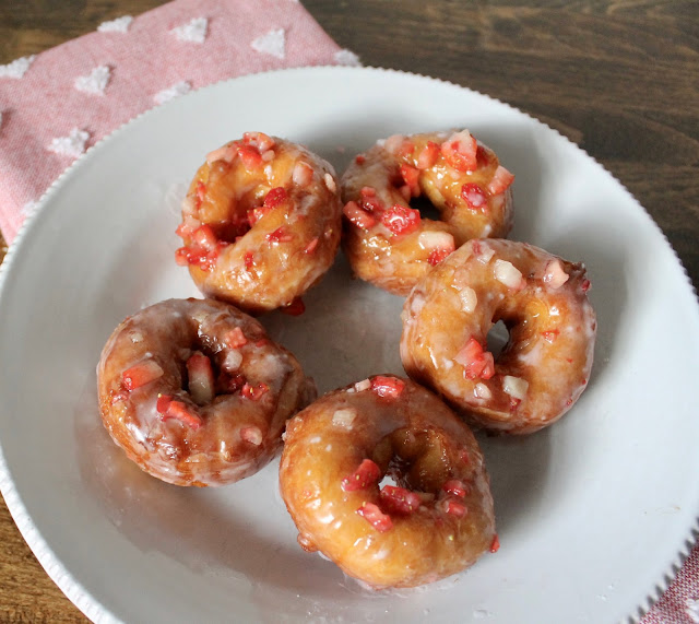 Wonderfully Made: Mini Strawberry Donuts