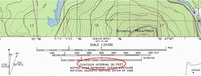 Contour Lines of a Topographic Map | Outdoor Quest