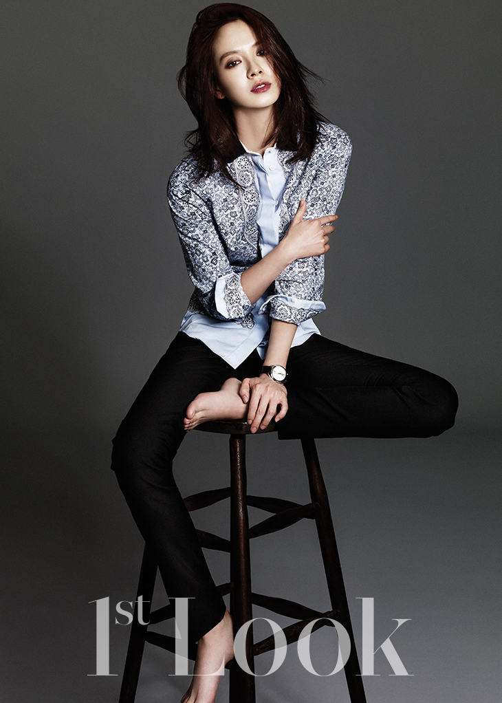 Eye Candy : Song Ji Hyo for 1st Look | rolala loves