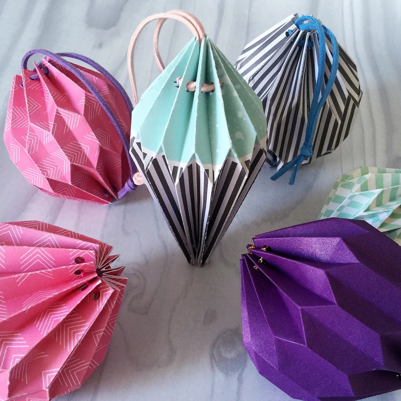 Silhouette UK: Origami Lanterns with Free Cut File