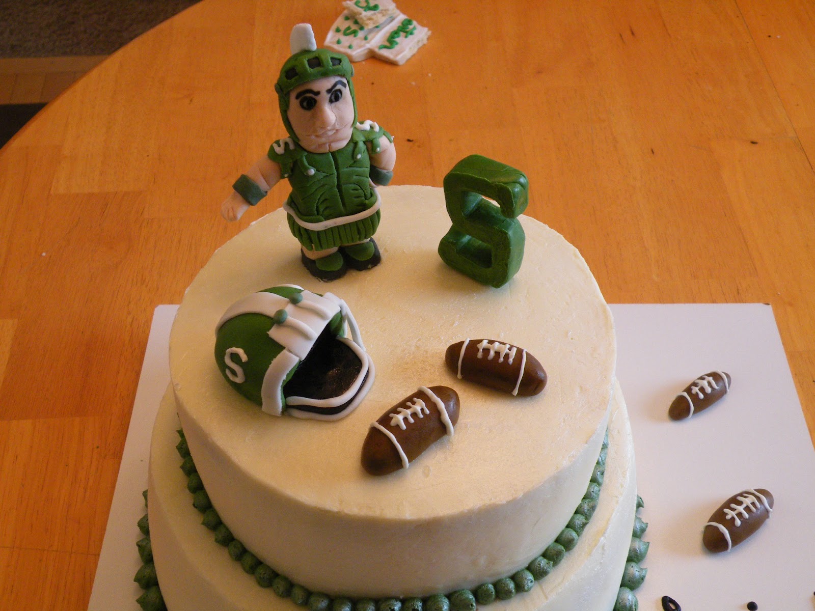 Dolce: MSU Sparty Cake