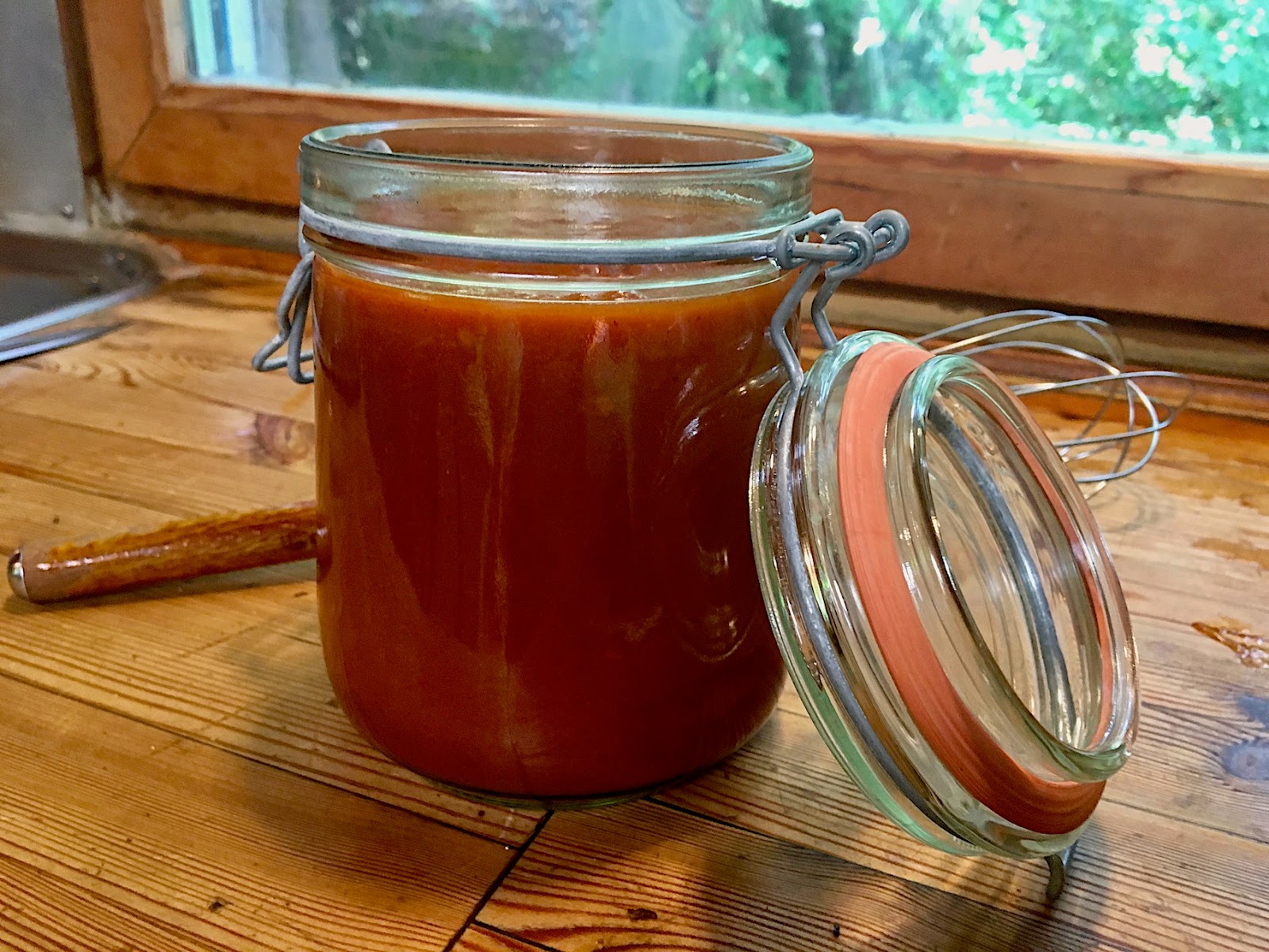 fruchtig-scharfer Mangoketchup